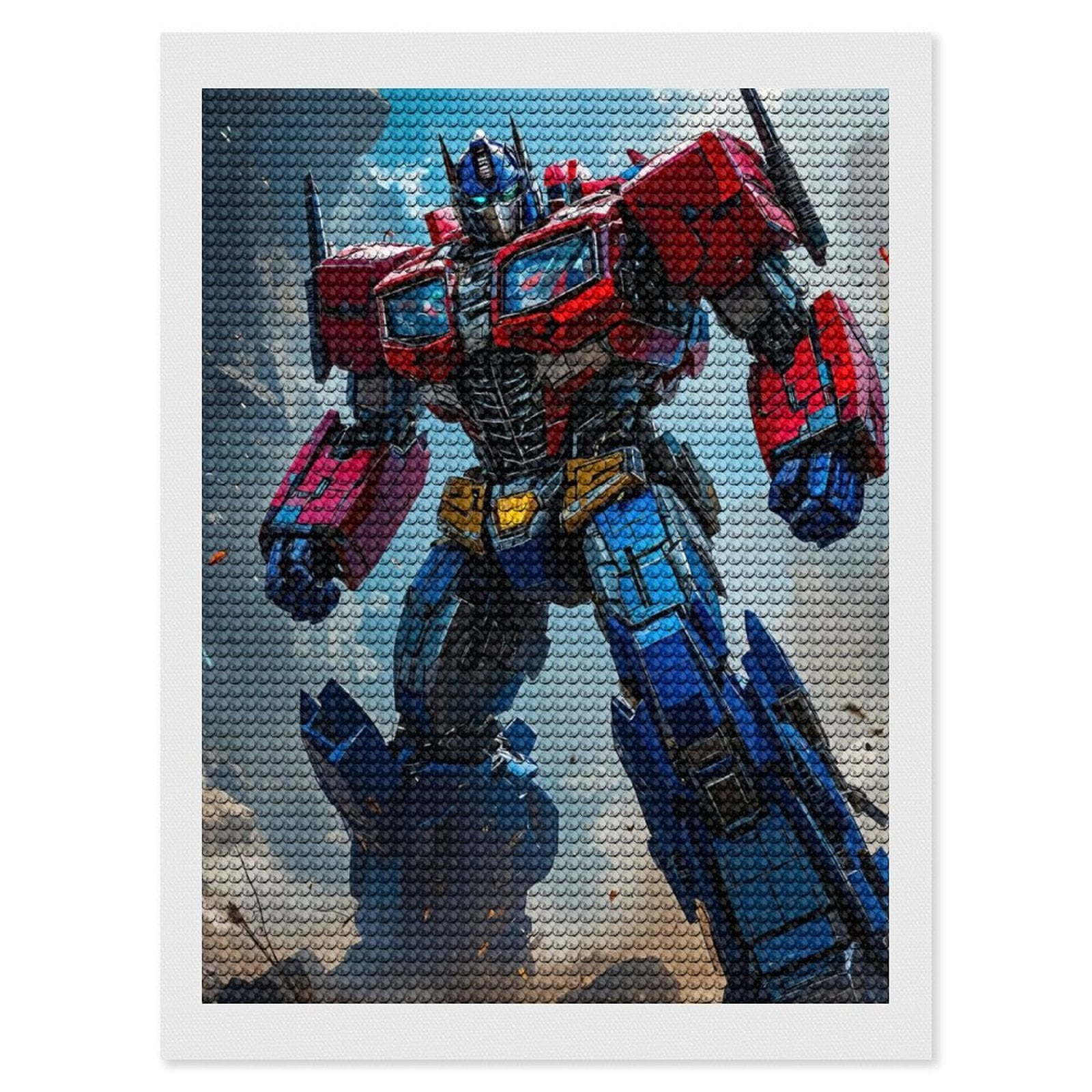 Transformers Diamond Painting Poster Art Handmade Picture for Wall ...