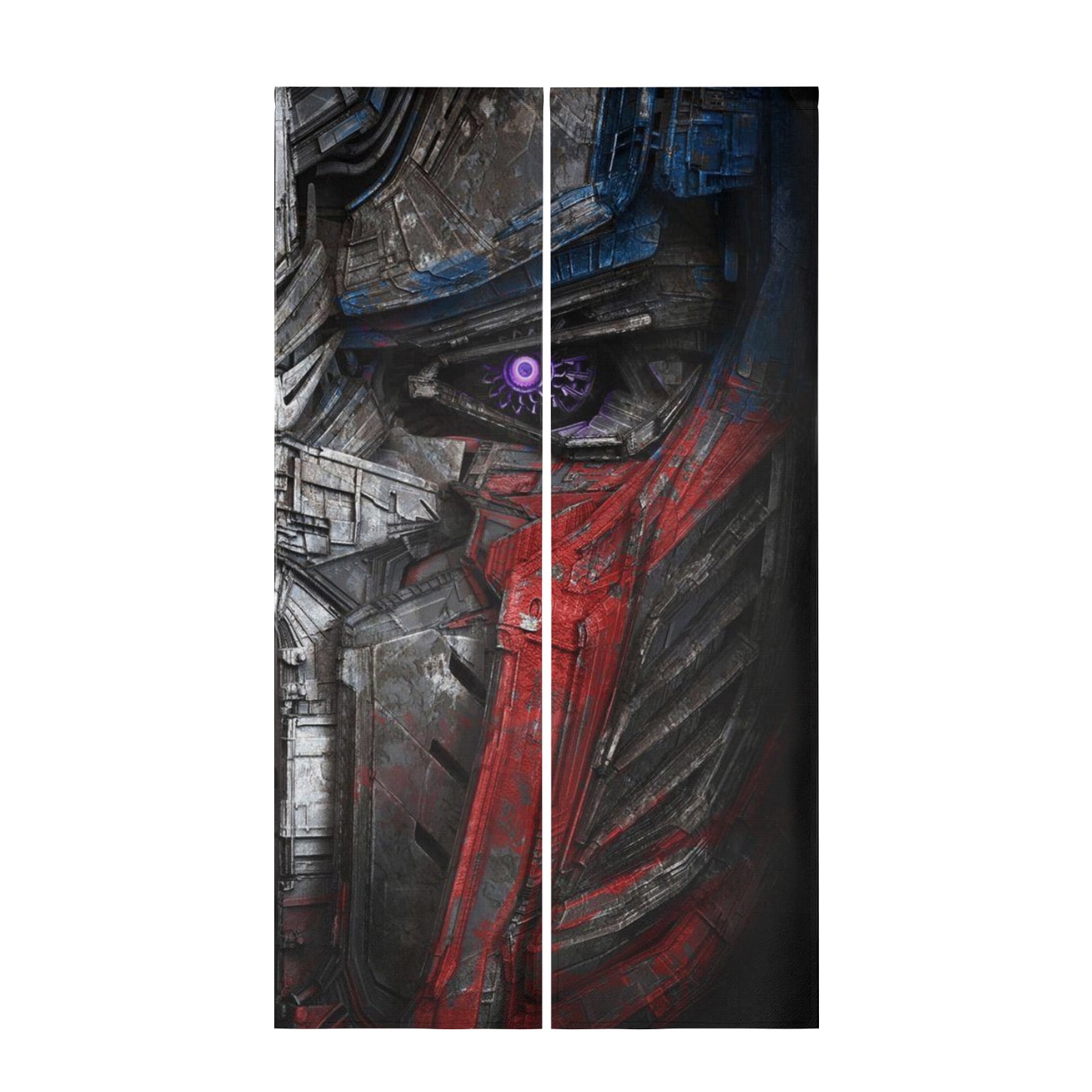 Transformers Door Curtain 150x85cm, Temporary Insulation Cover, Bold ...