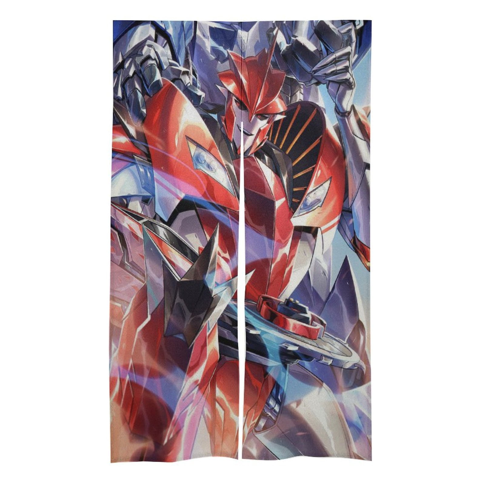 Transformers Door Curtain Cartoon Anime Blackout Curtains 86x143cm ...