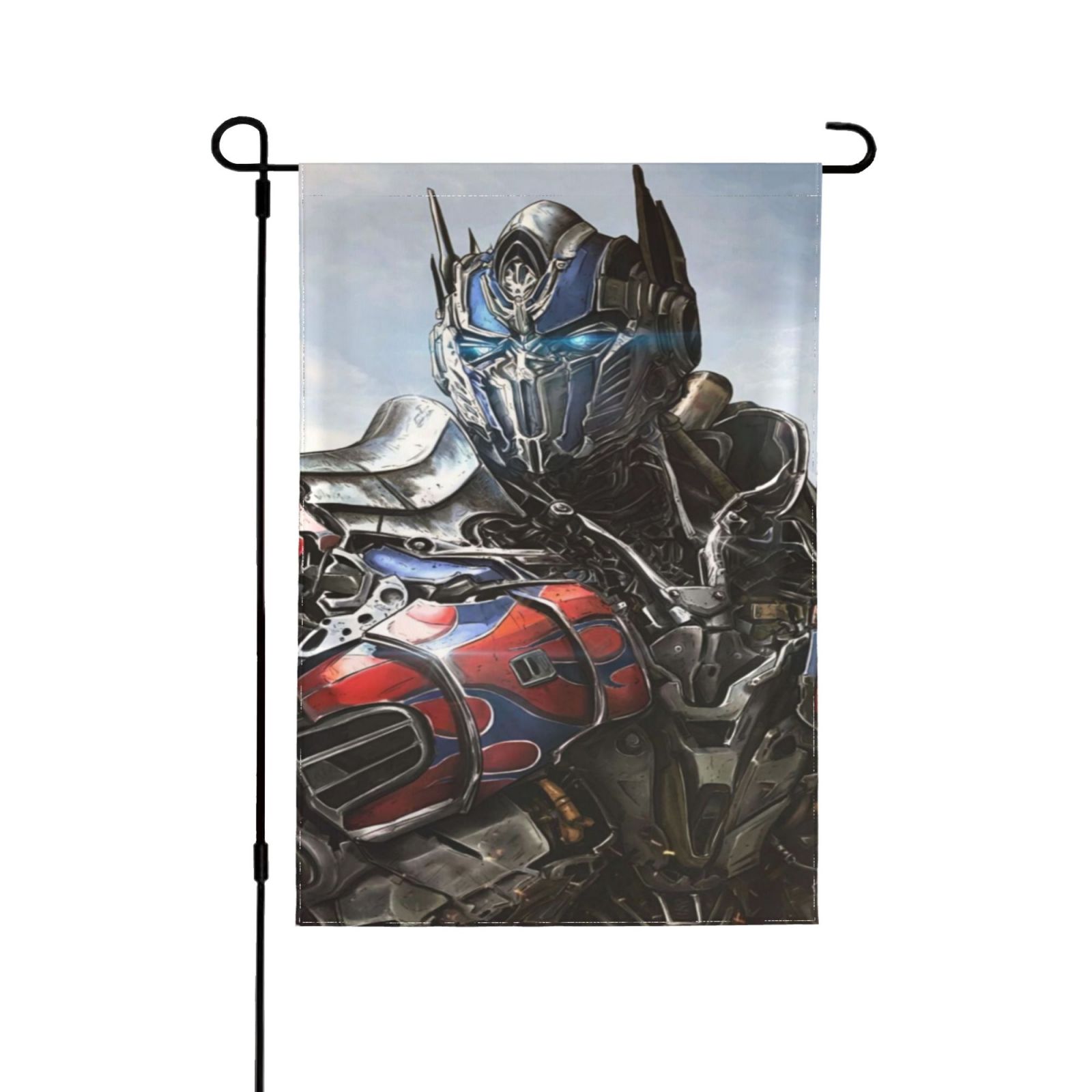Transformers Double Sided Cartoon Yard Flags 12.5x18 Inch Burlap ...