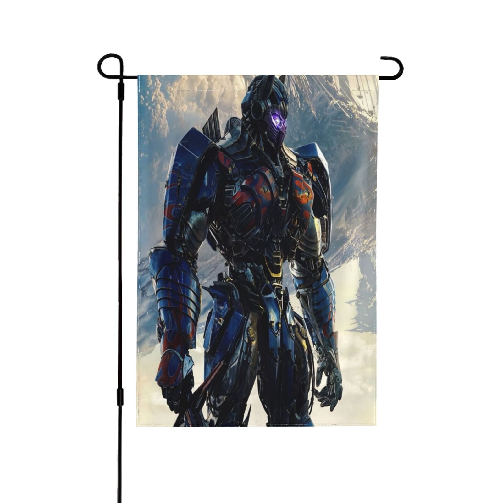Transformers Double Sided Cartoon Yard Flags 12.5x18 Inch Burlap ...