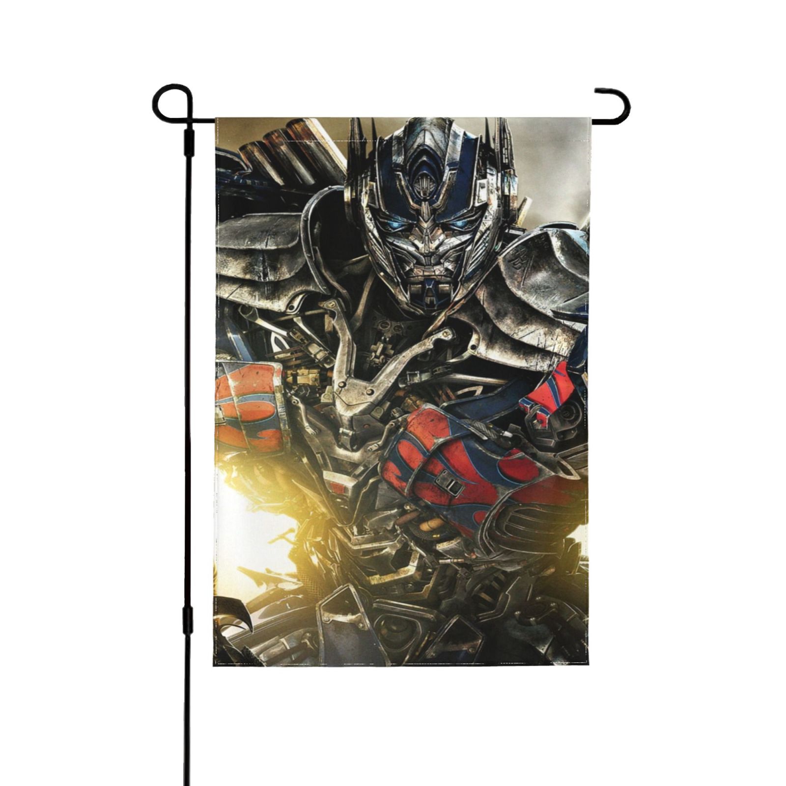 Transformers Double Sided Cartoon Yard Flags 12.5x18 Inch Burlap ...