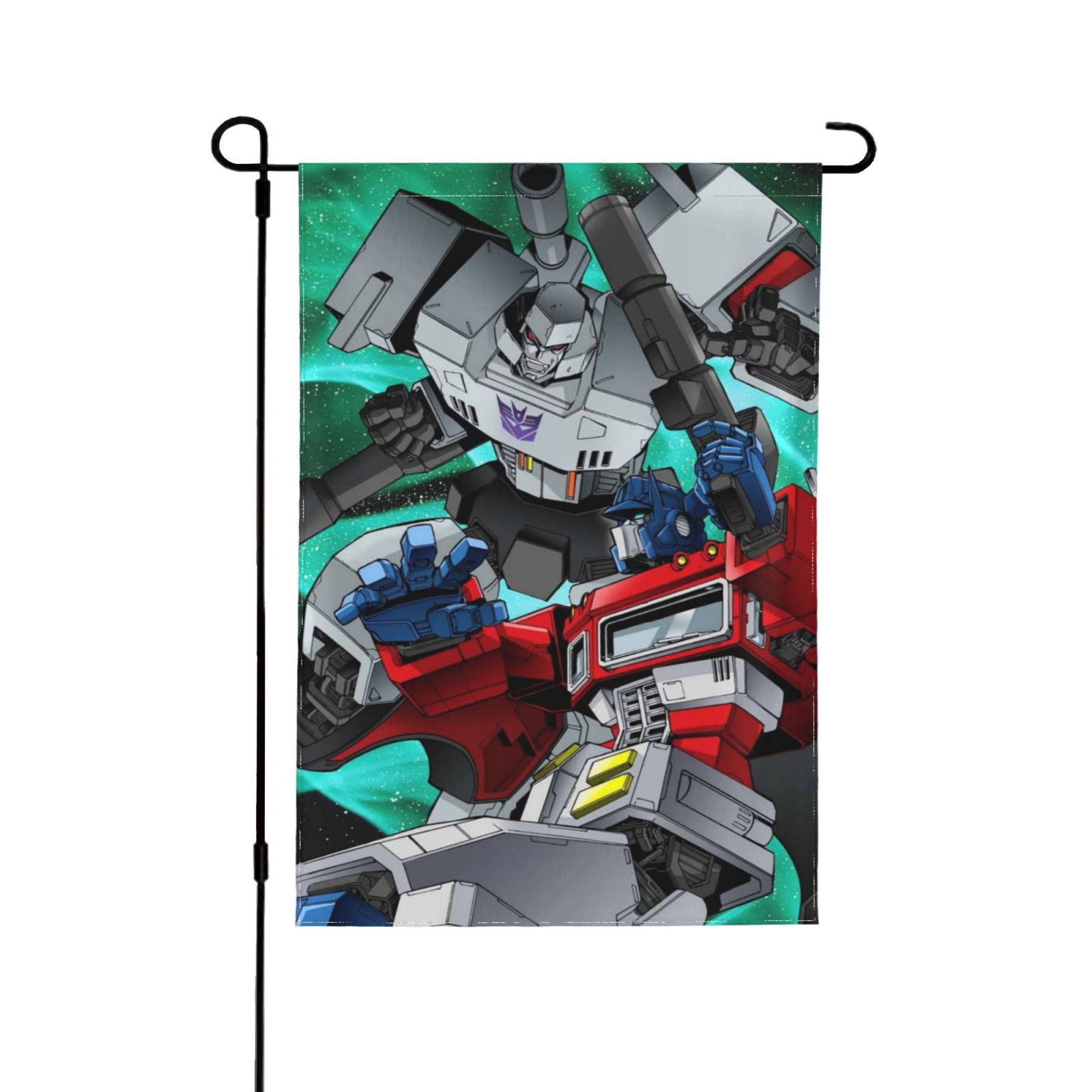 Transformers Double Sided Cartoon Yard Flags 12.5x18 Inch Burlap ...