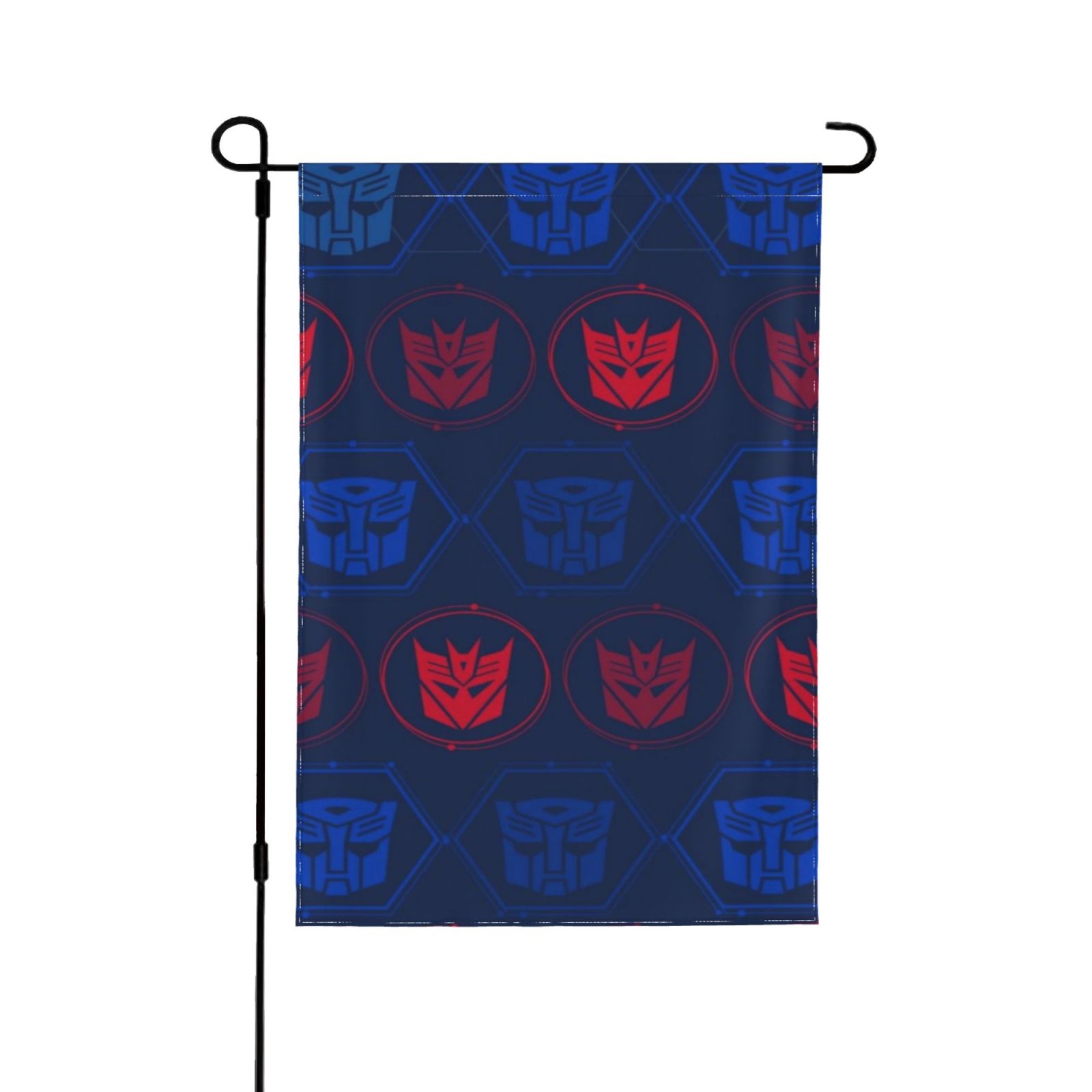 Transformers Double Sided Cartoon Yard Flags 12.5x18 Inch Burlap ...