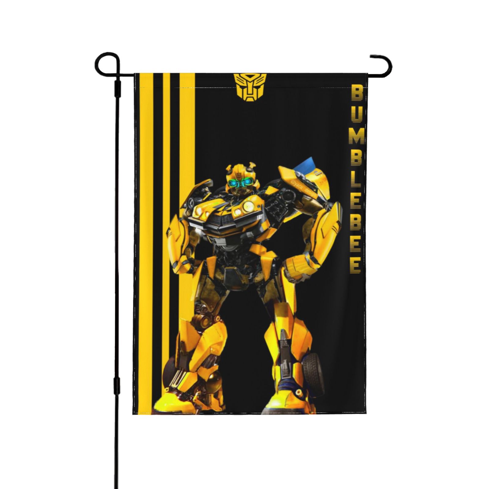 Transformers Double Sided Cartoon Yard Flags 12.5x18 Inch Burlap ...