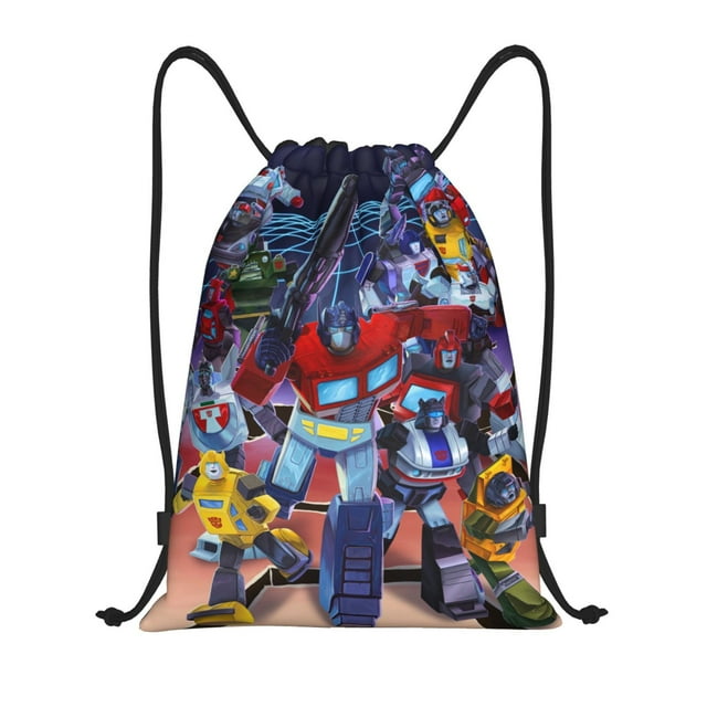 Transformers Drawstring Bag Gym Bag Sports Backpack Sack Sackpack ...