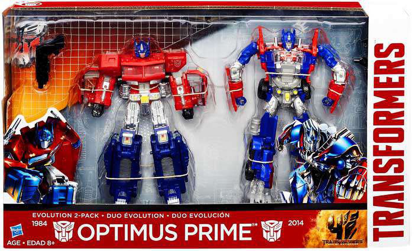 Transformers Duo Evolution Optimus Prime Action Figure 2-Pack - Walmart.com