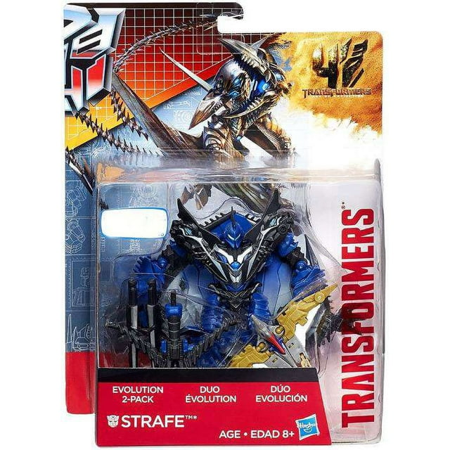 Transformers Duo Evolution Strafe Action Figure 2-Pack - Walmart.com