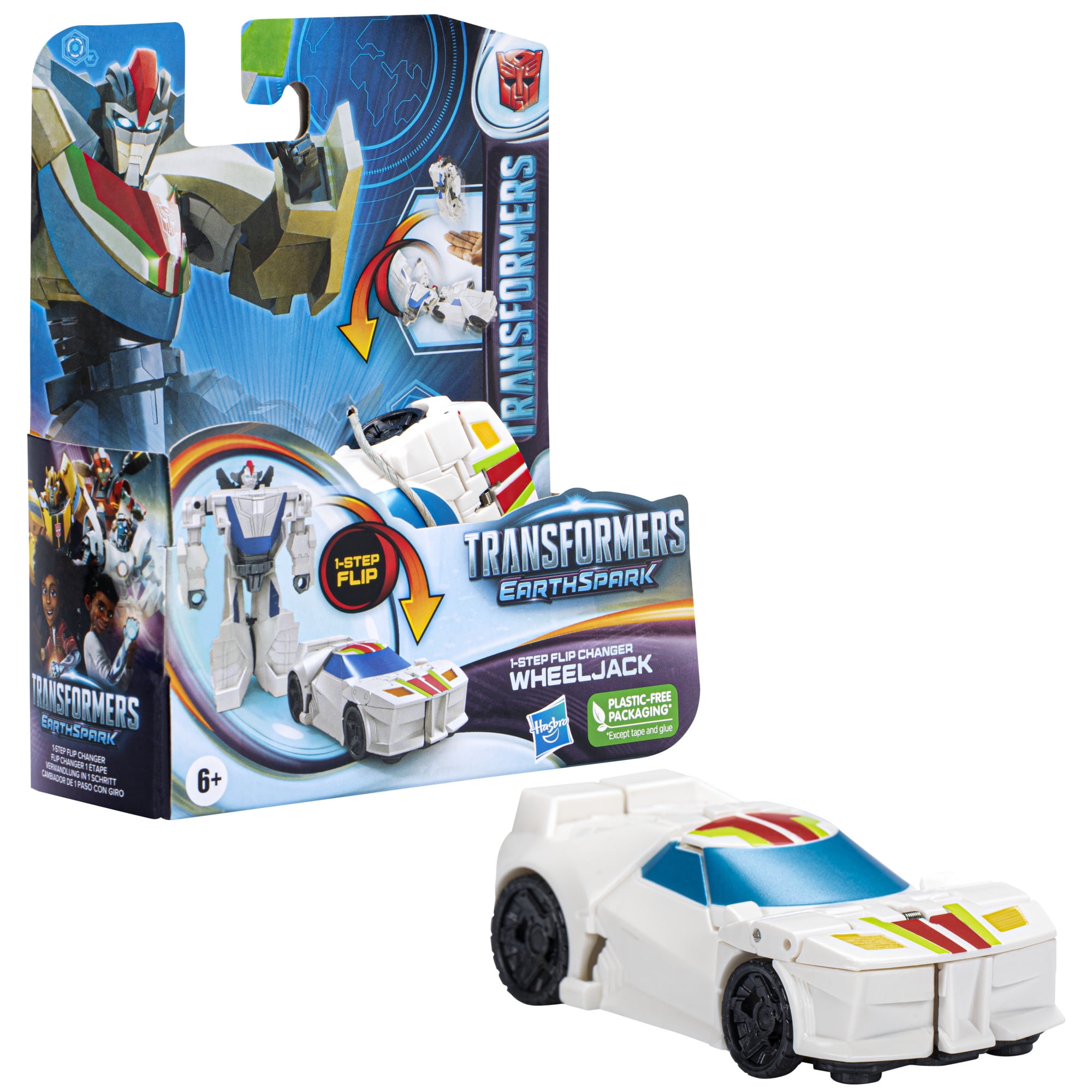 Transformers: EarthSpark Wheeljack, Transforming Robot Action Figure ...