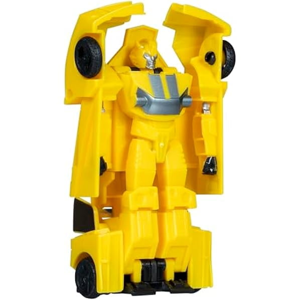 Transformers EarthSpark 1-Step Smash Changers Bumblebee 4-Inch Action ...