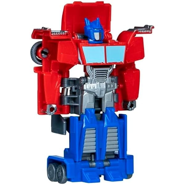 Transformers EarthSpark 1-Step Smash Changers Optimus Prime 4-Inch ...