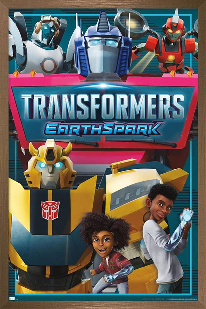 Transformers: Earthspark - Group Wall Poster, 22.375" x 34" Framed ...
