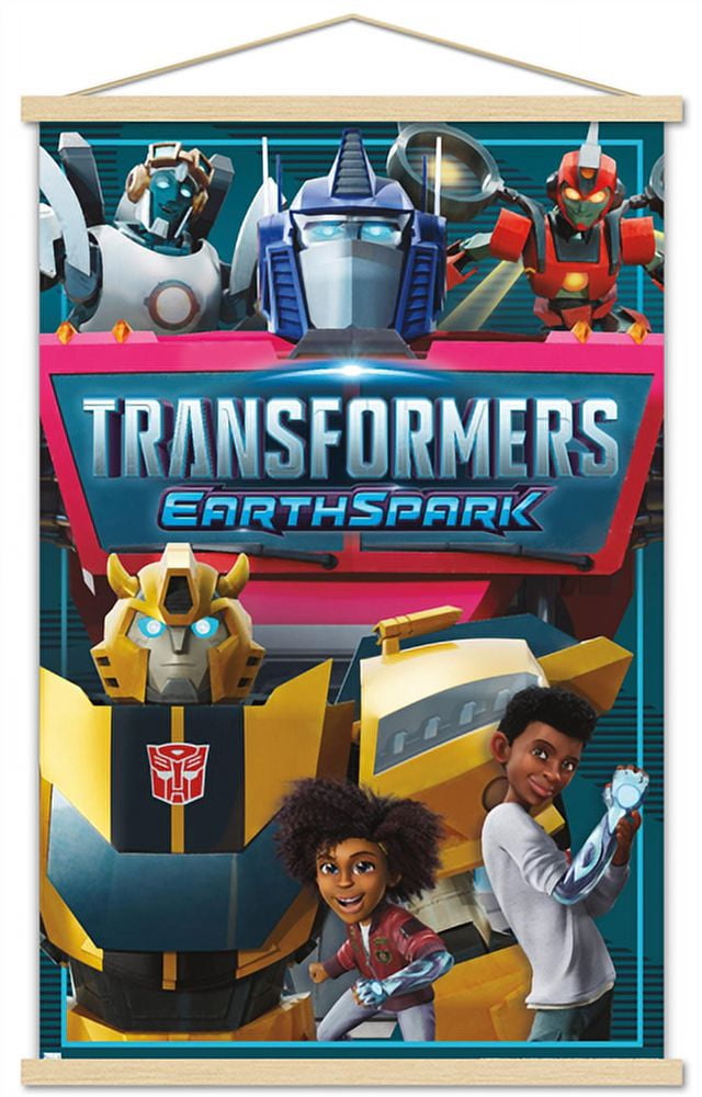 Transformers: Earthspark - Group Wall Poster with Magnetic Frame, 22. ...