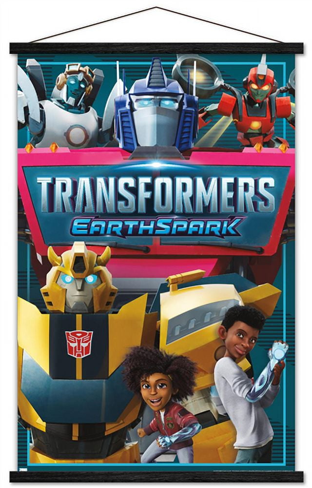 Transformers: Earthspark - Group Wall Poster with Magnetic Frame, 22. ...