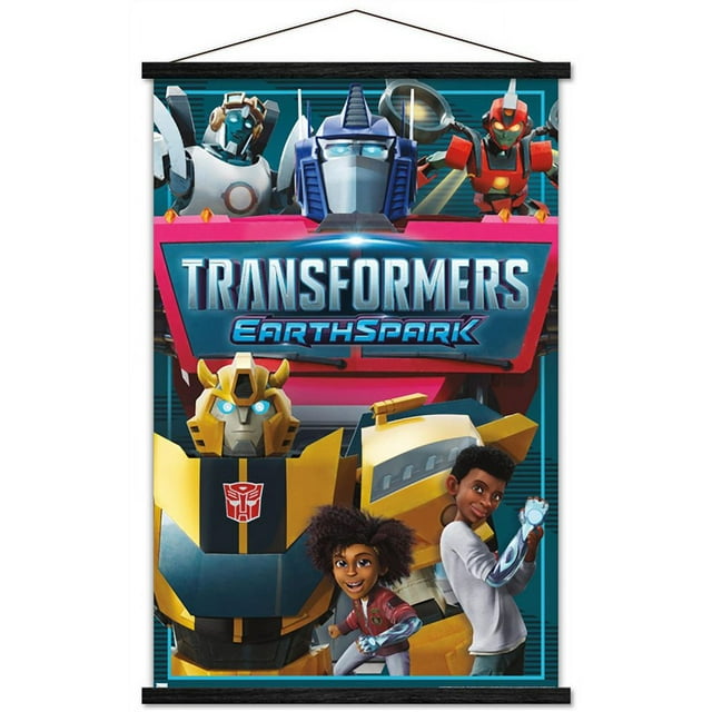 Transformers: Earthspark - Group Wall Poster with Magnetic Frame, 22. ...