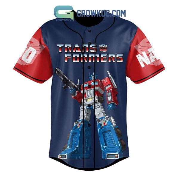 Transformers Freedom Is The Right Personalized Baseball Jersey ...