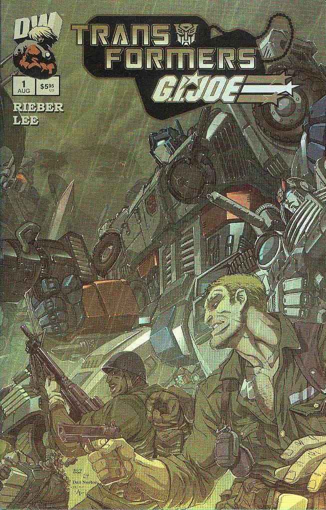 Transformers/G.I. Joe #1A VF ; Dreamwave Comic Book - Walmart.com