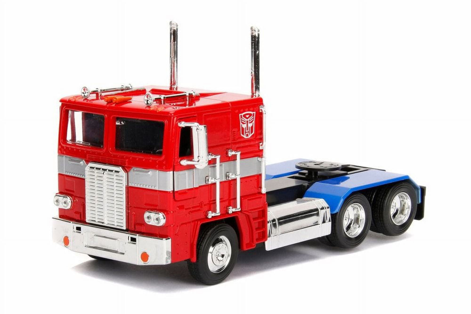 Transformers G1 Optimus Prime Truck with Robot on Chassis Die-cast Car ...
