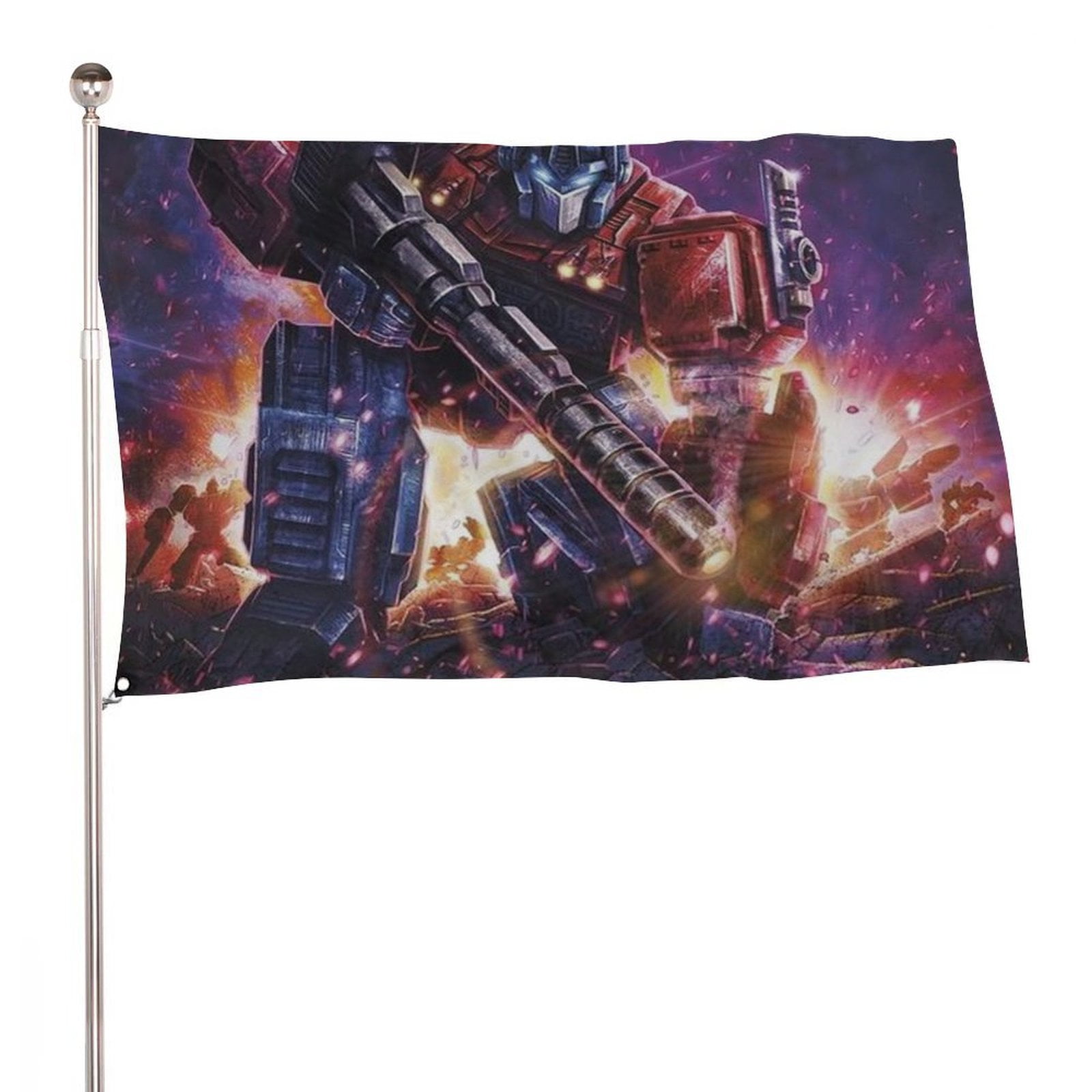 Transformers Garden Banner - Double-Sided House Outdoor Flag for Yard ...
