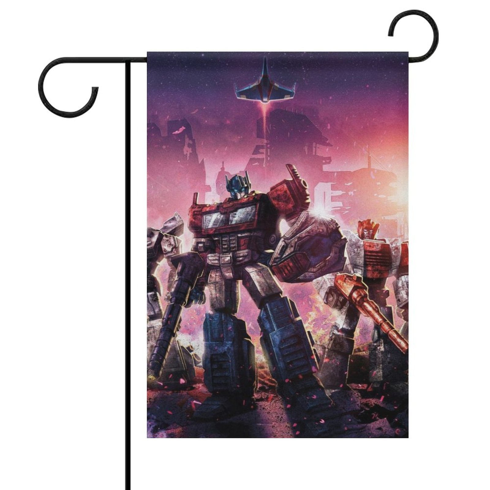 Transformers Garden Banner - Double-Sided House Outdoor Flag for Yard ...