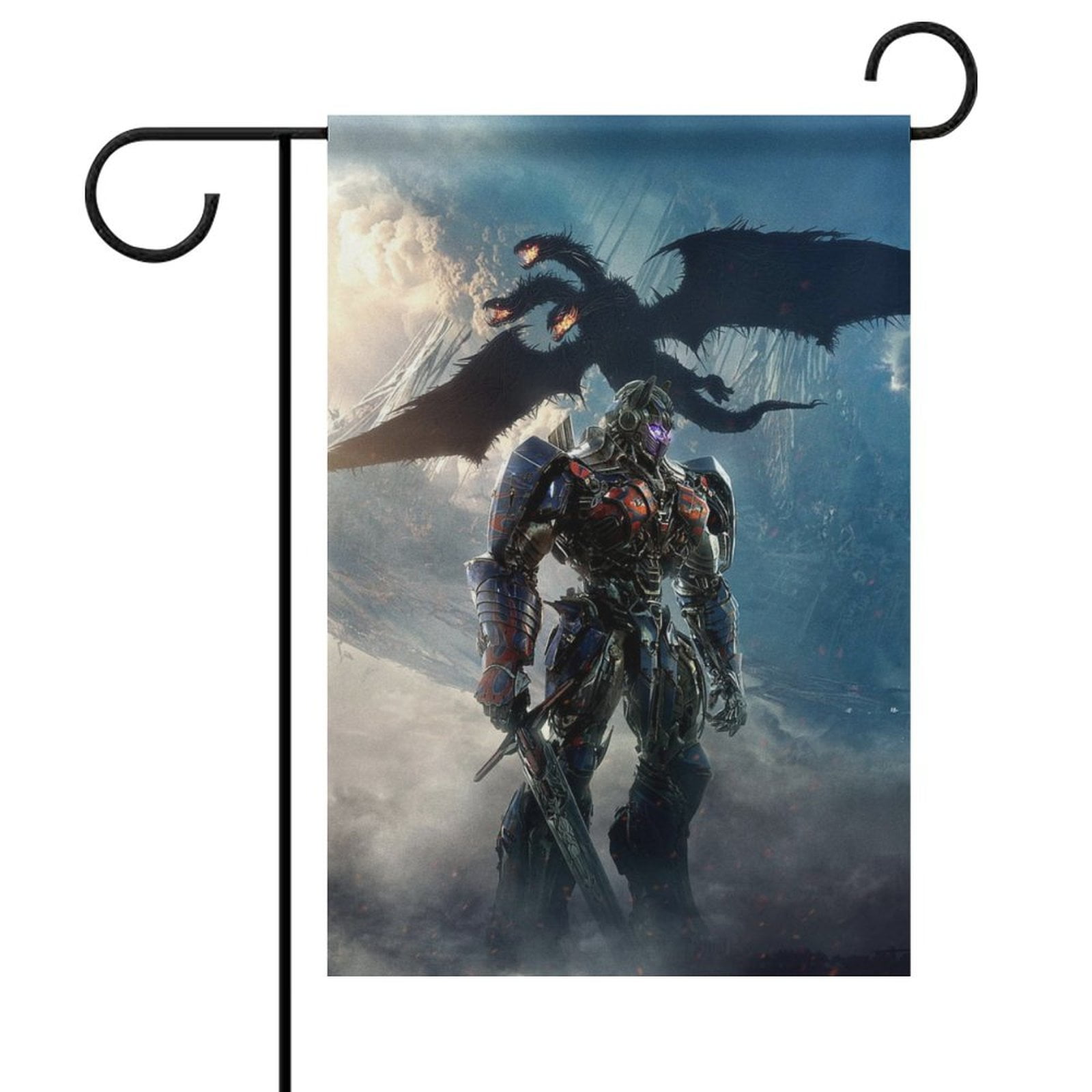 Transformers Garden Banner - Double-Sided House Outdoor Flag for Yard ...