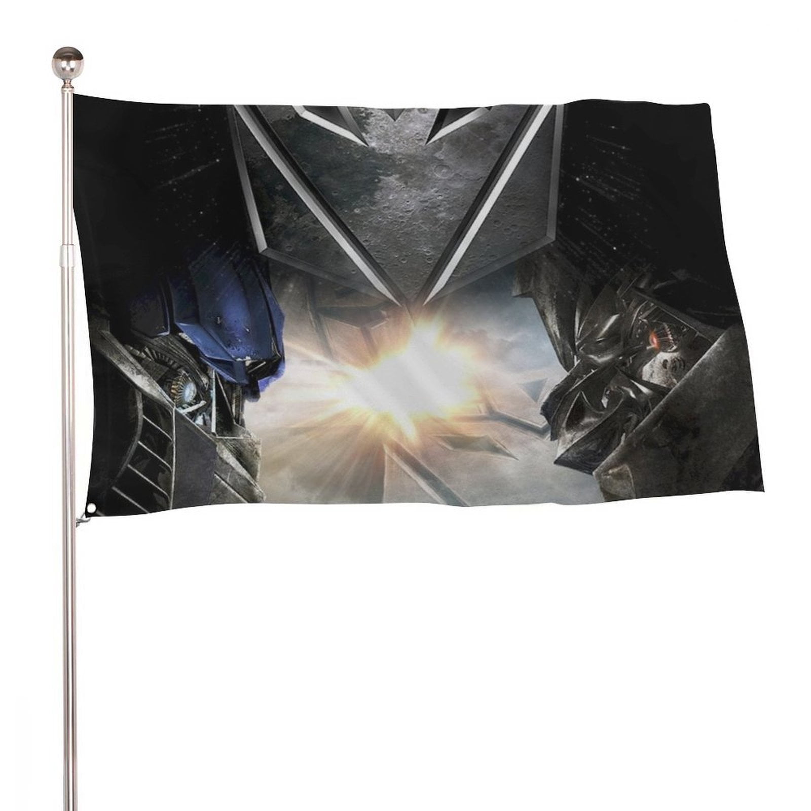 Transformers Garden Banner - Double-Sided House Outdoor Flag for Yard ...