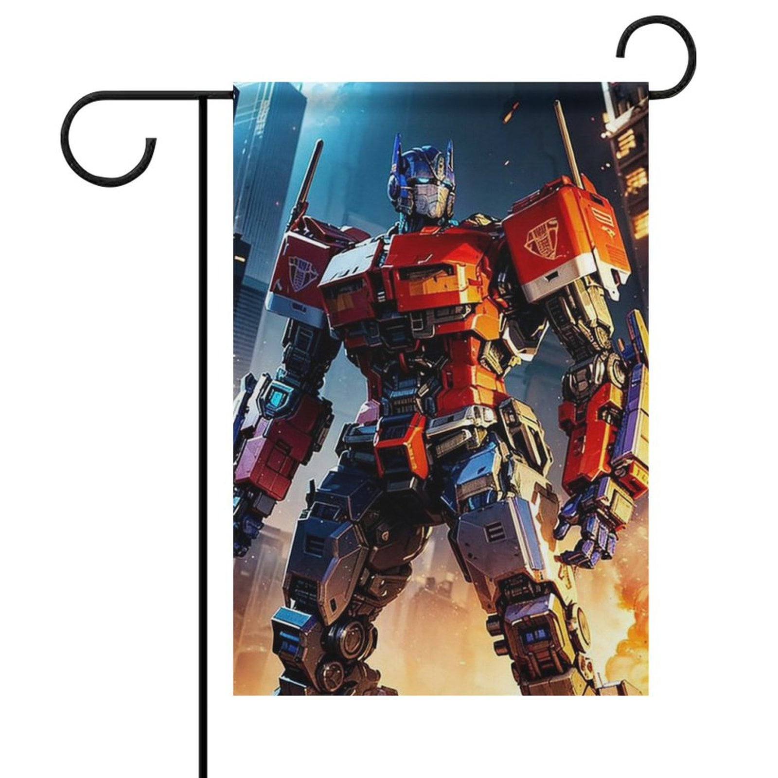 Transformers Garden Banner - Double-Sided House Outdoor Flag for Yard ...
