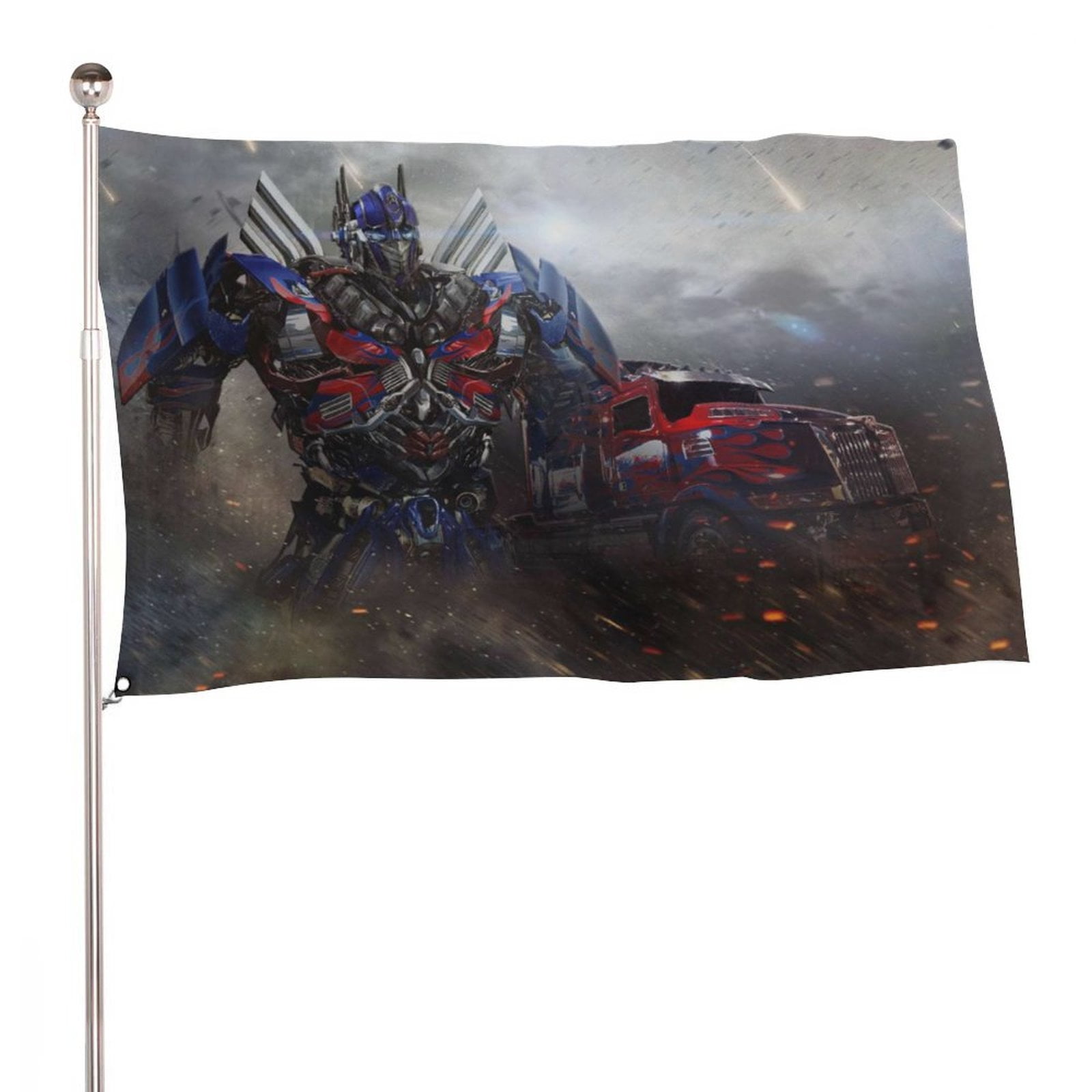 Transformers Garden Banner - Double-Sided House Outdoor Flag for Yard ...