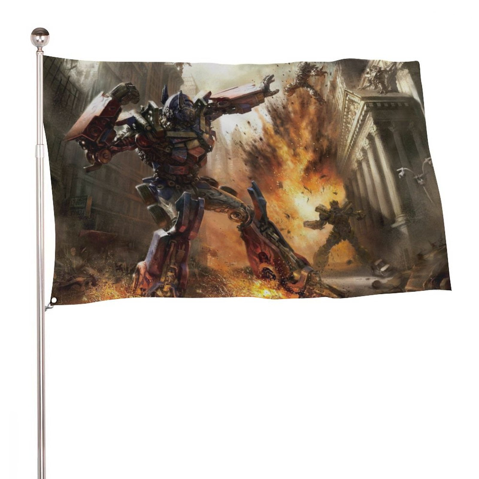 Transformers Garden Banner - Double-Sided House Outdoor Flag for Yard ...