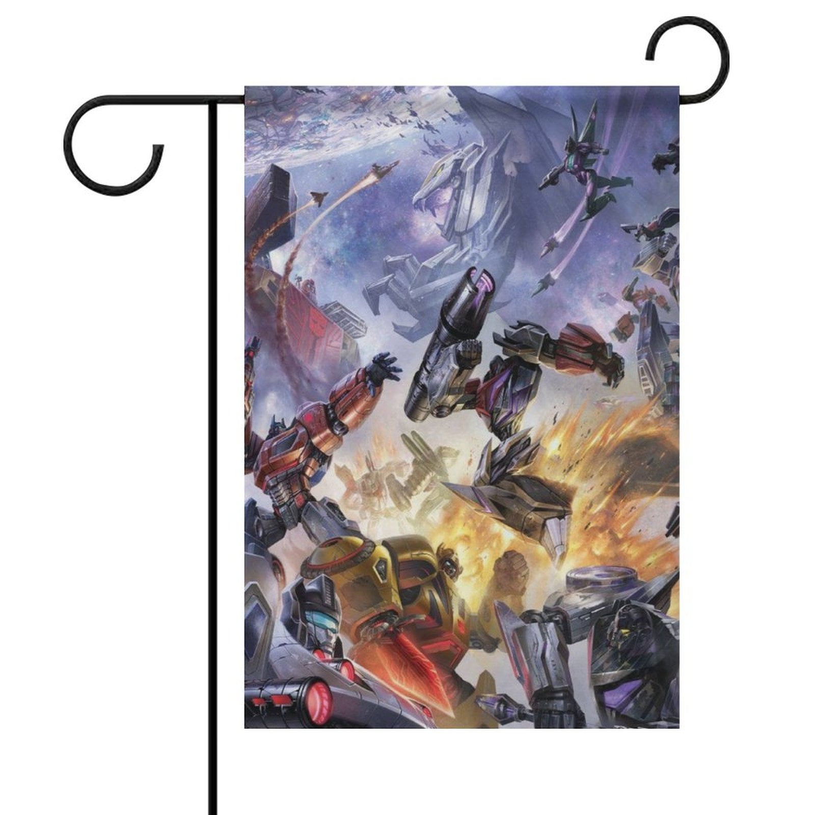 Transformers Garden Banner - Double-Sided House Outdoor Flag for Yard ...