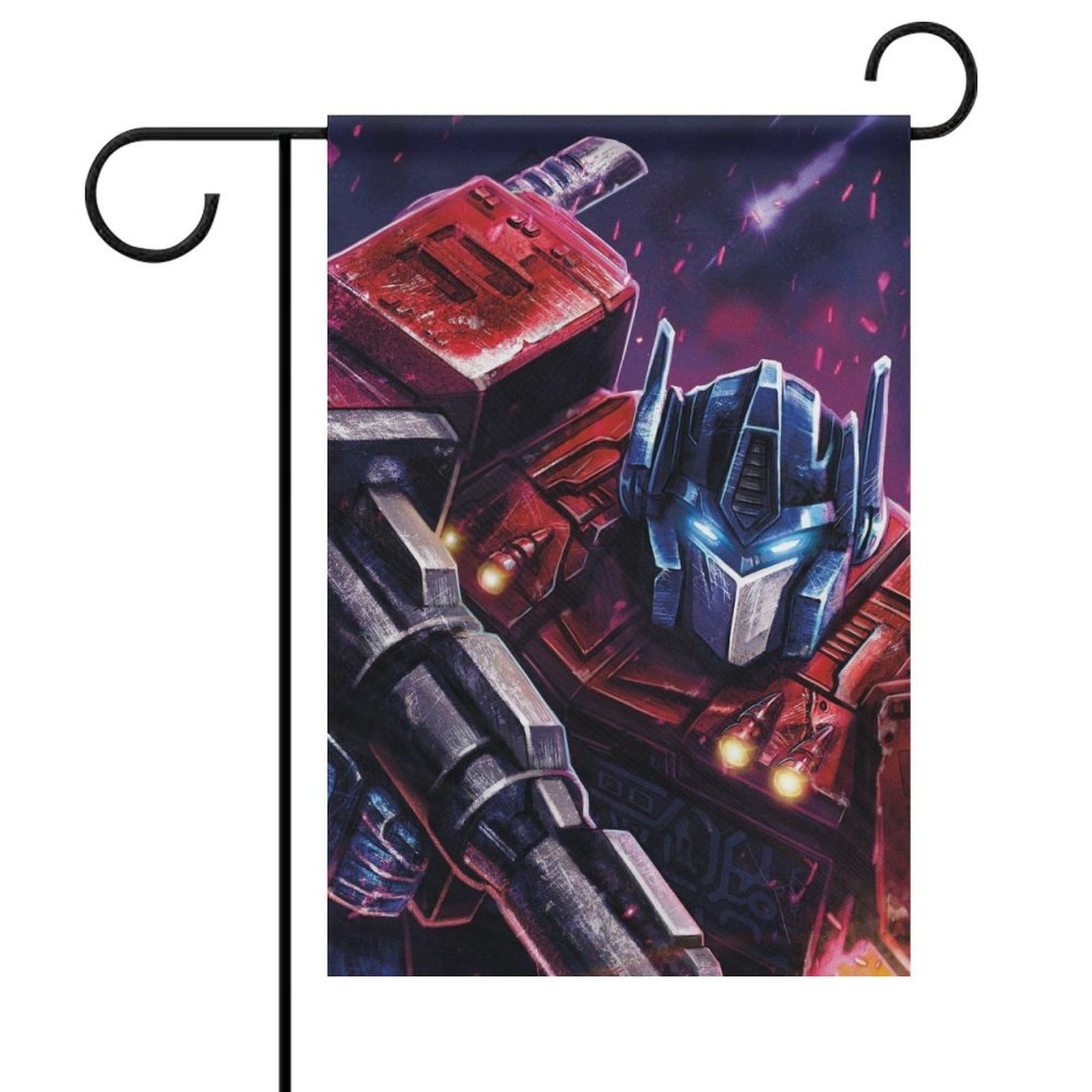 Transformers Garden Banner - Double-Sided House Outdoor Flag for Yard ...