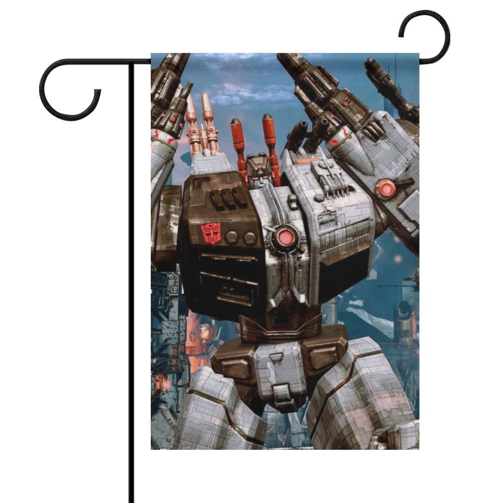 Transformers Garden Banner - Double-Sided House Outdoor Flag for Yard ...