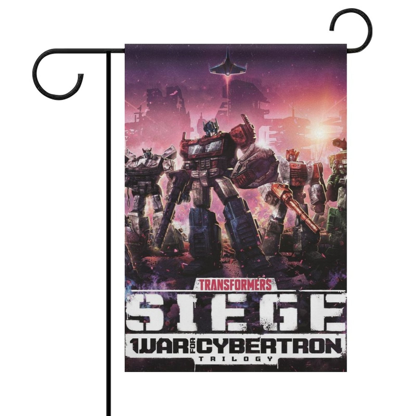 Transformers Garden Banner - Double-Sided House Outdoor Flag for Yard ...