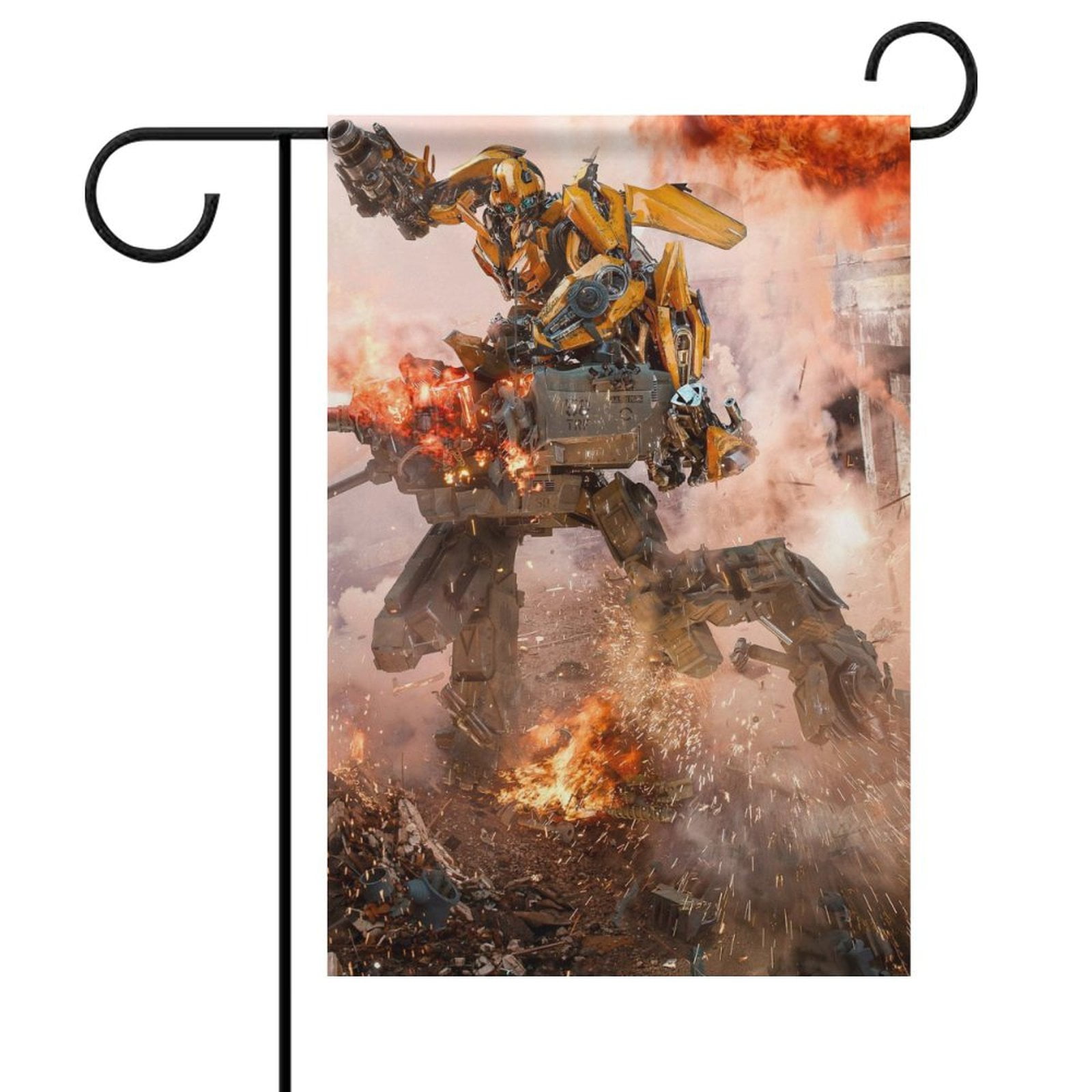 Transformers Garden Banner - Double-Sided House Outdoor Flag for Yard ...