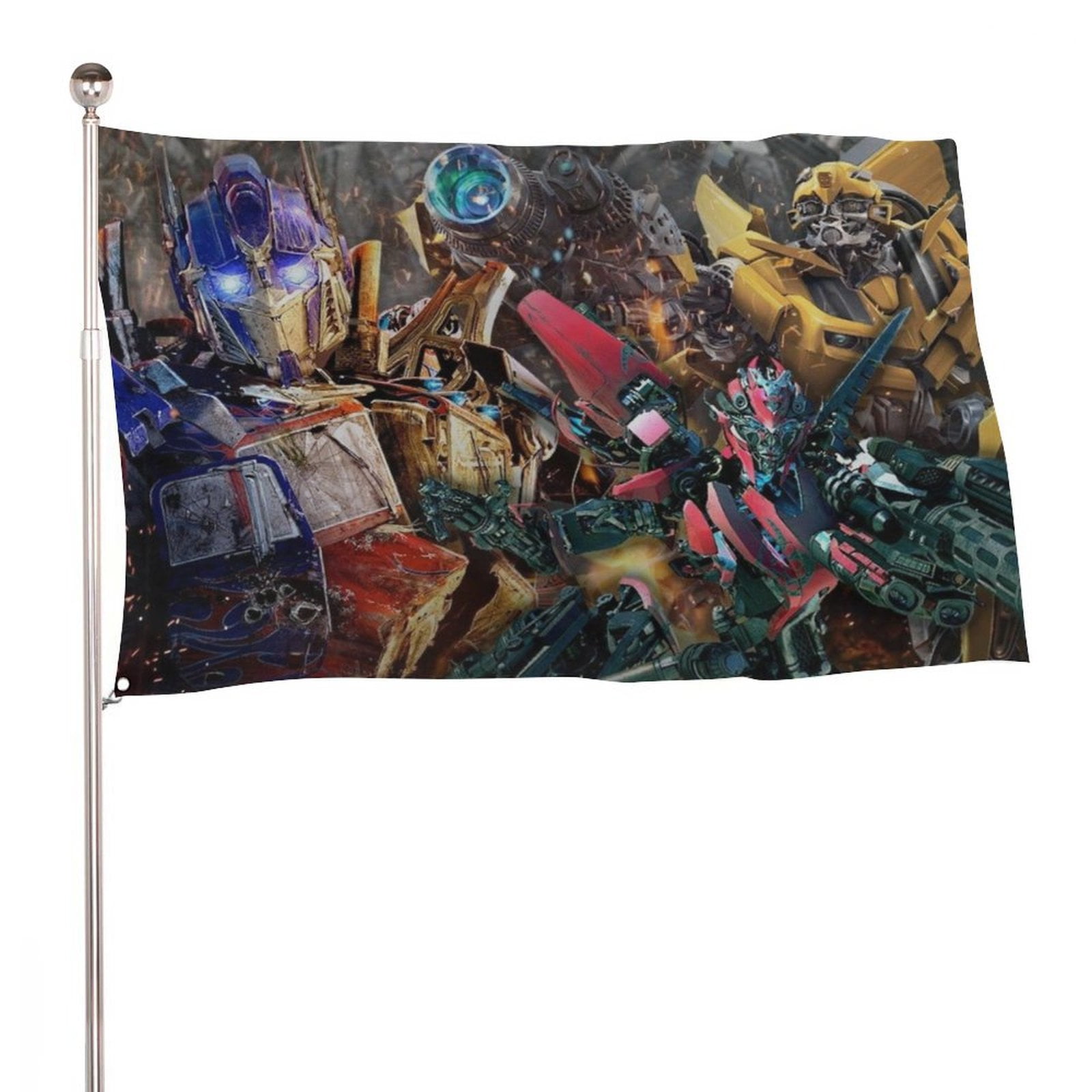 Transformers Garden Banner - Double-Sided House Outdoor Flag for Yard ...