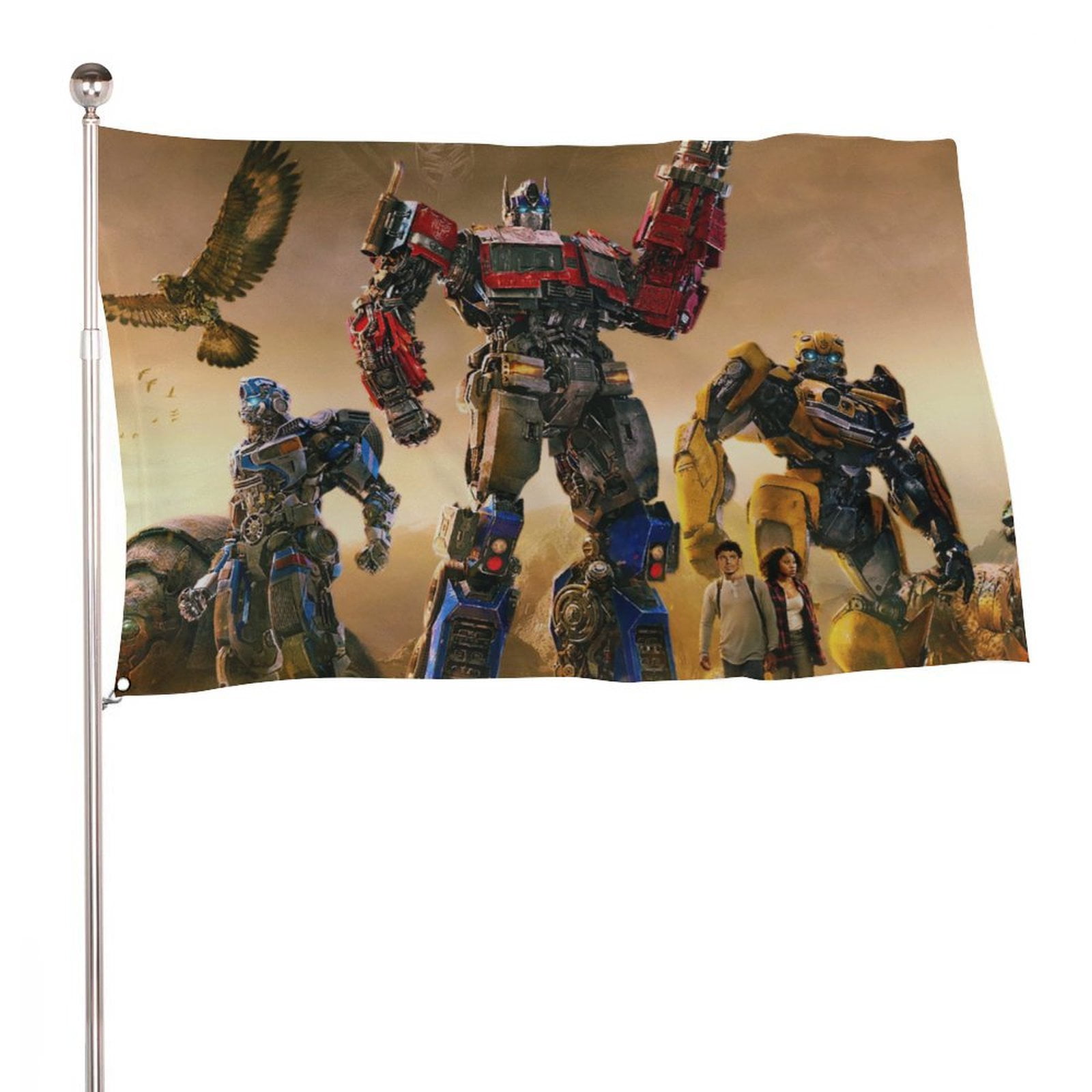Transformers Garden Banner - Double-Sided House Outdoor Flag for Yard ...