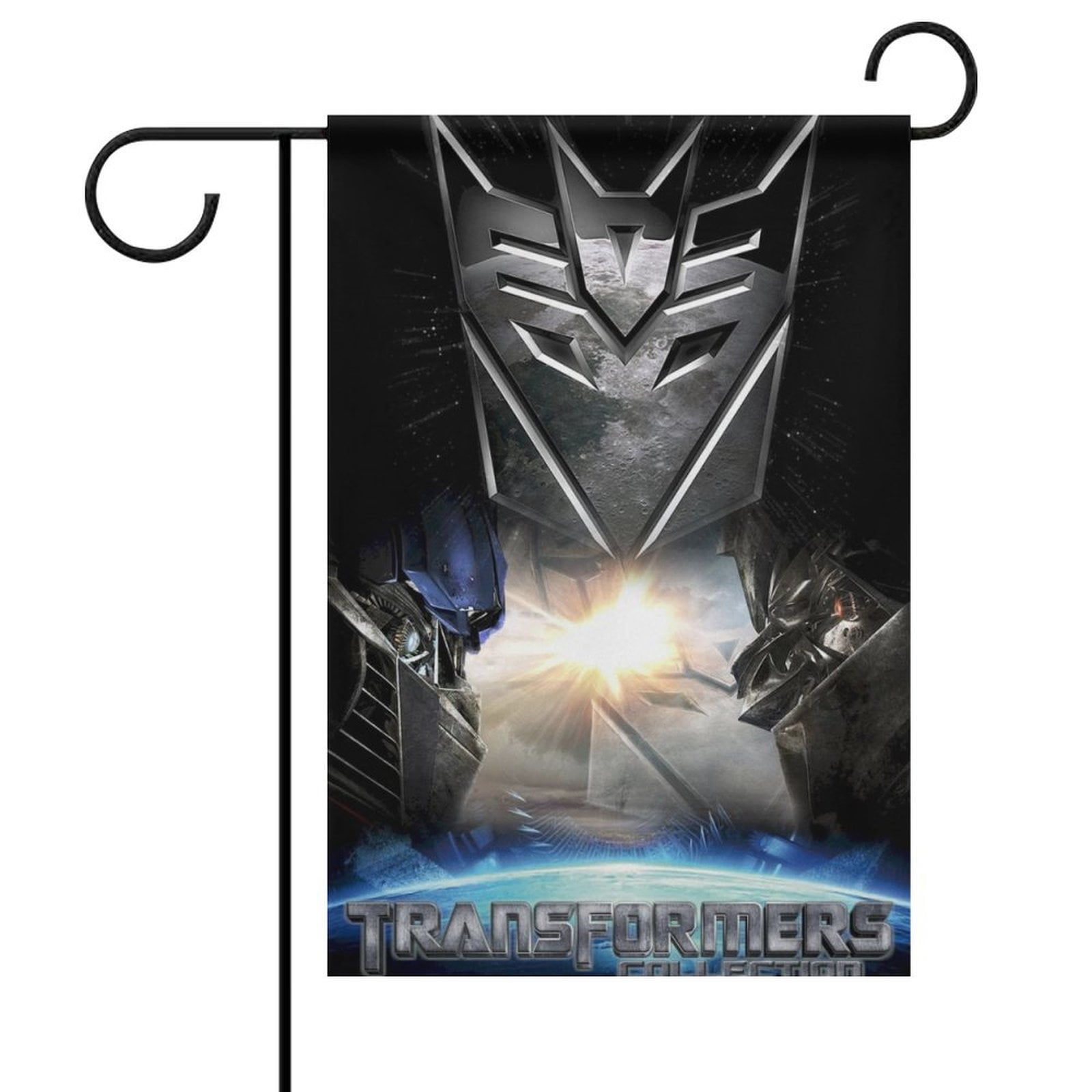 Transformers Garden Banner - Double-Sided House Outdoor Flag for Yard ...