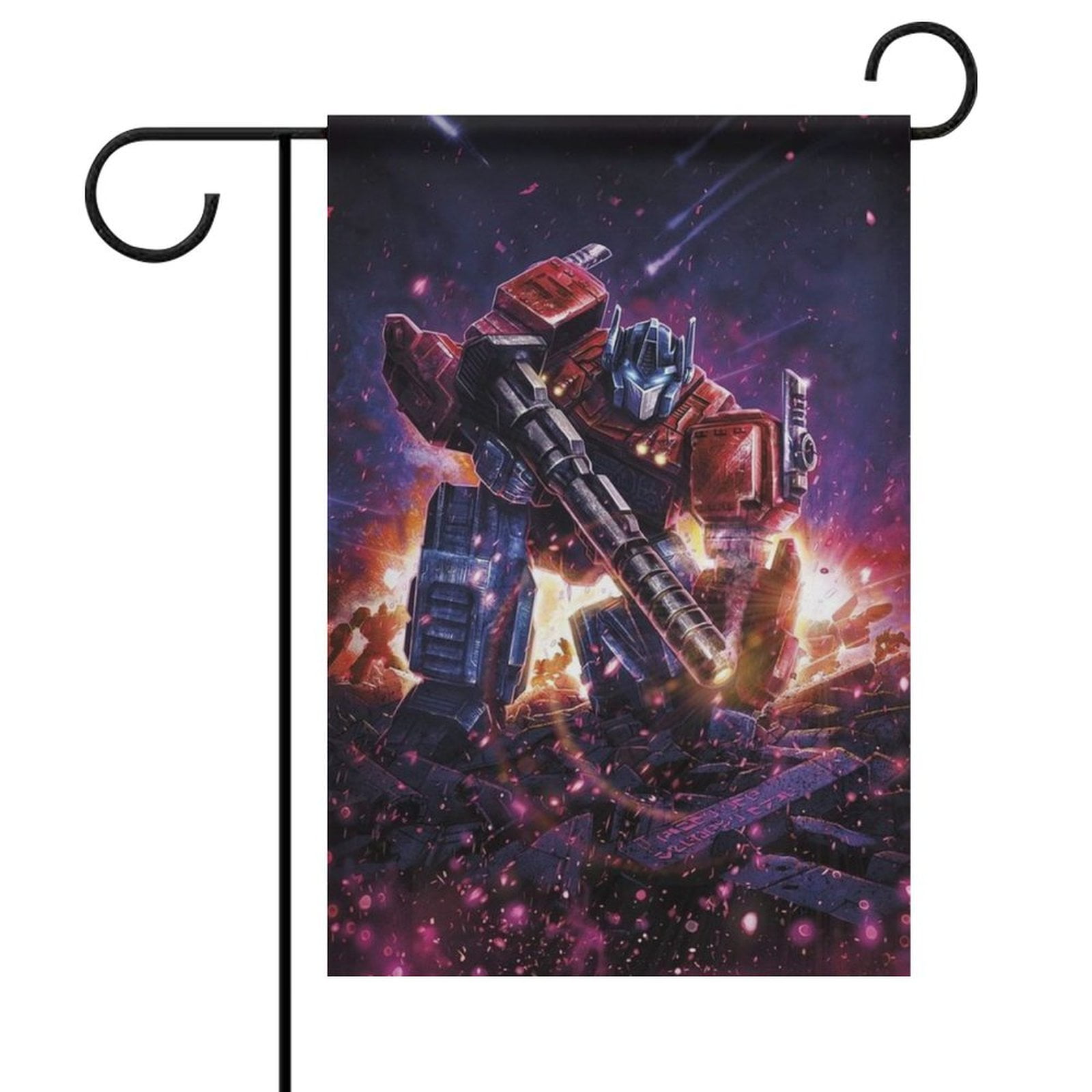 Transformers Garden Banner - Double-Sided House Outdoor Flag for Yard ...