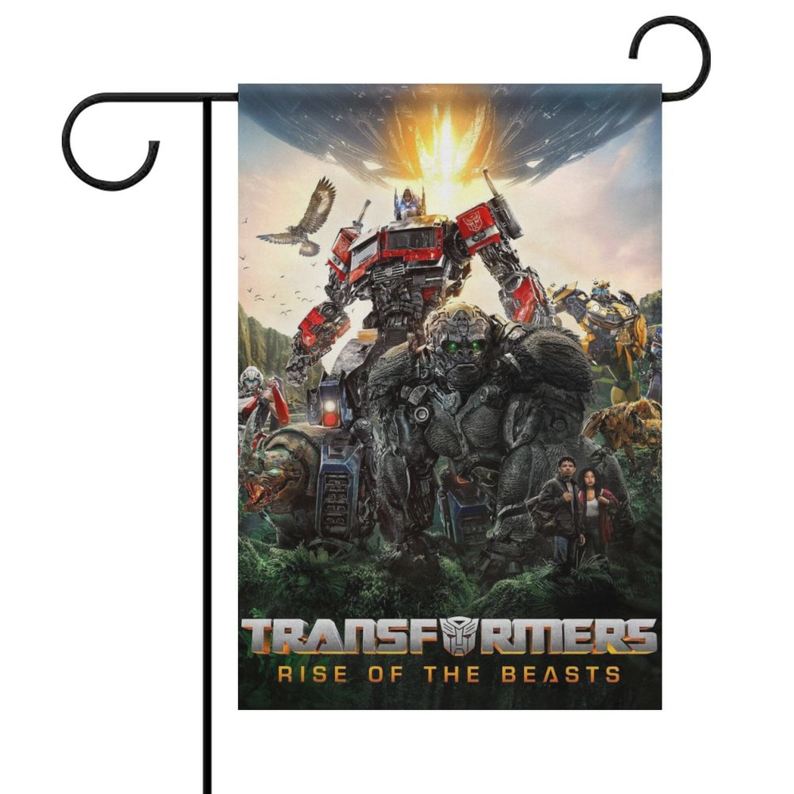 Transformers Garden Banner - Double-Sided House Outdoor Flag for Yard ...