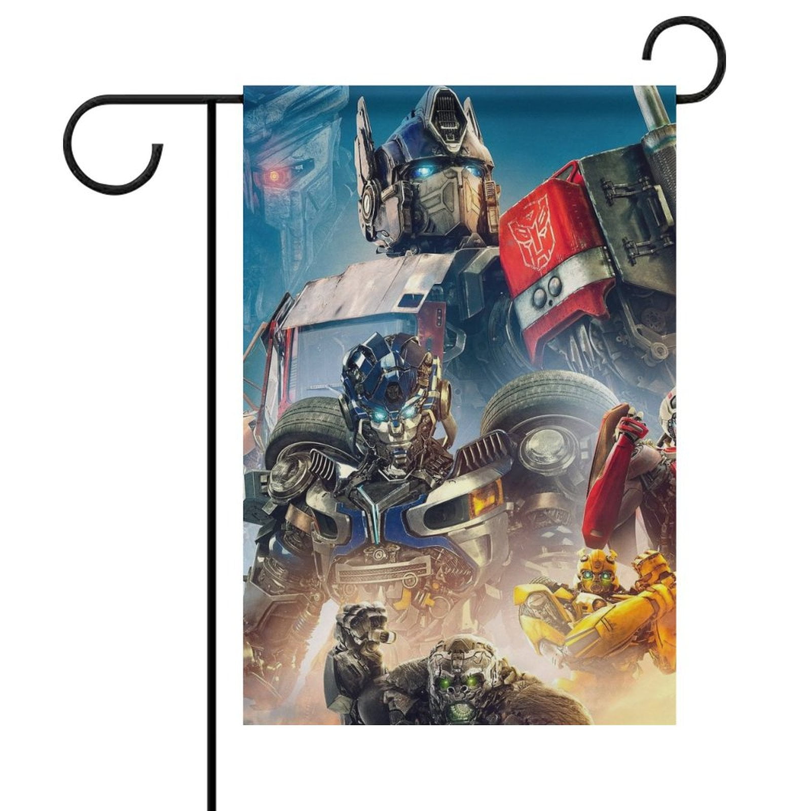 Transformers Garden Banner - Double-Sided House Outdoor Flag for Yard ...