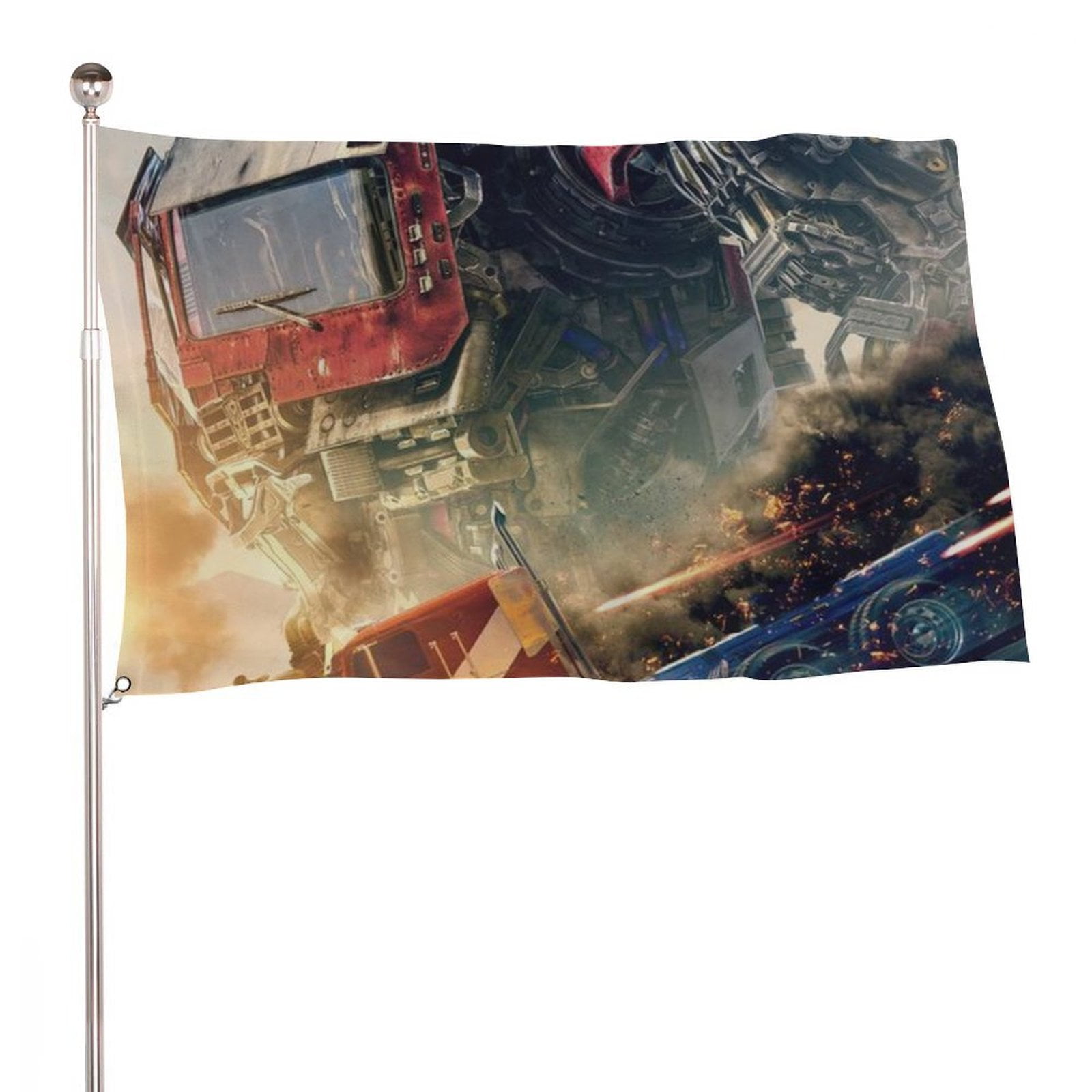 Transformers Garden Banner - Double-Sided House Outdoor Flag for Yard ...
