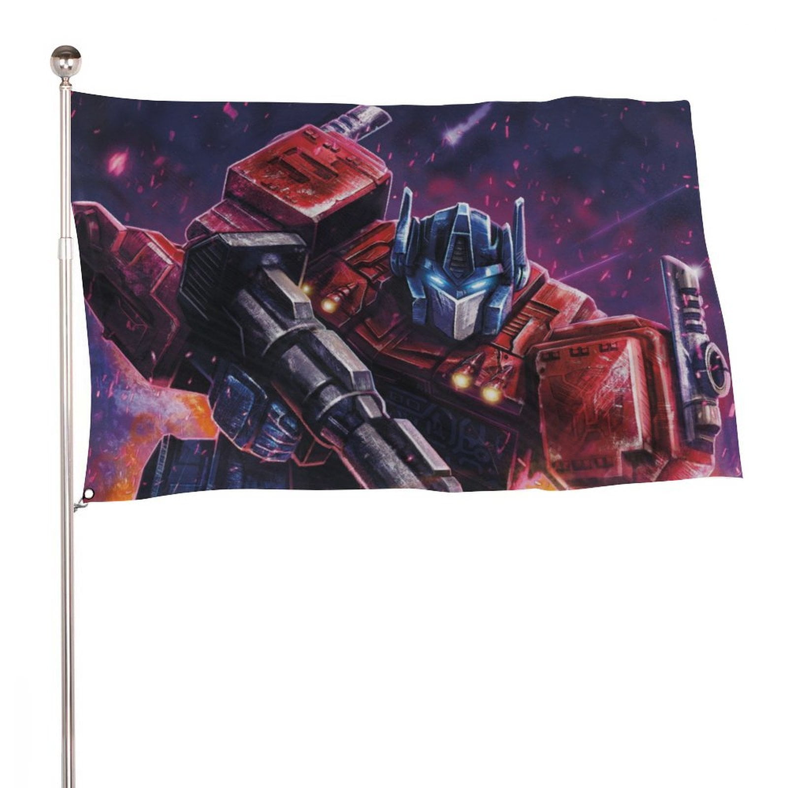 Transformers Garden Banner - Double-Sided House Outdoor Flag for Yard ...