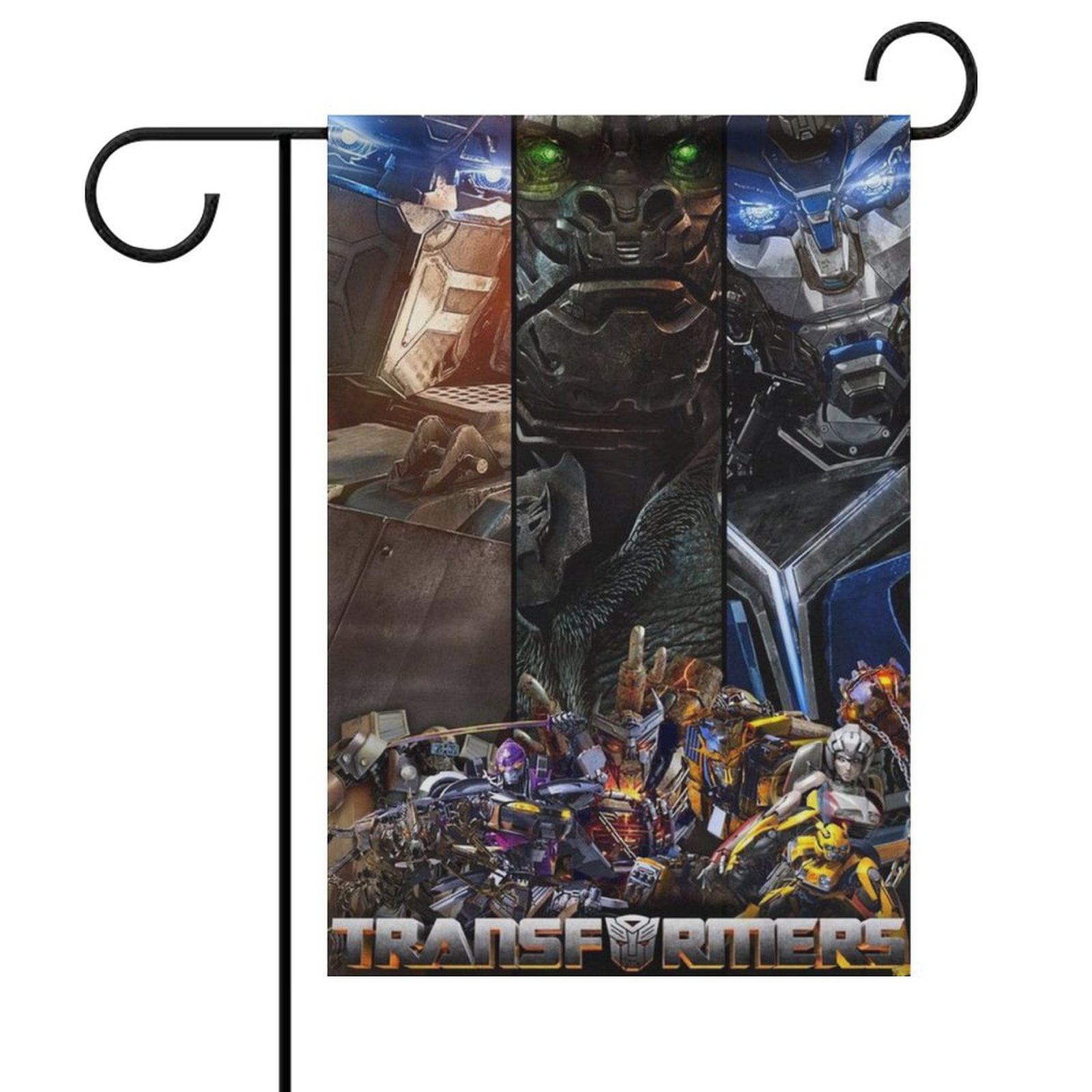 Transformers Garden Banner - Double-Sided House Outdoor Flag for Yard ...