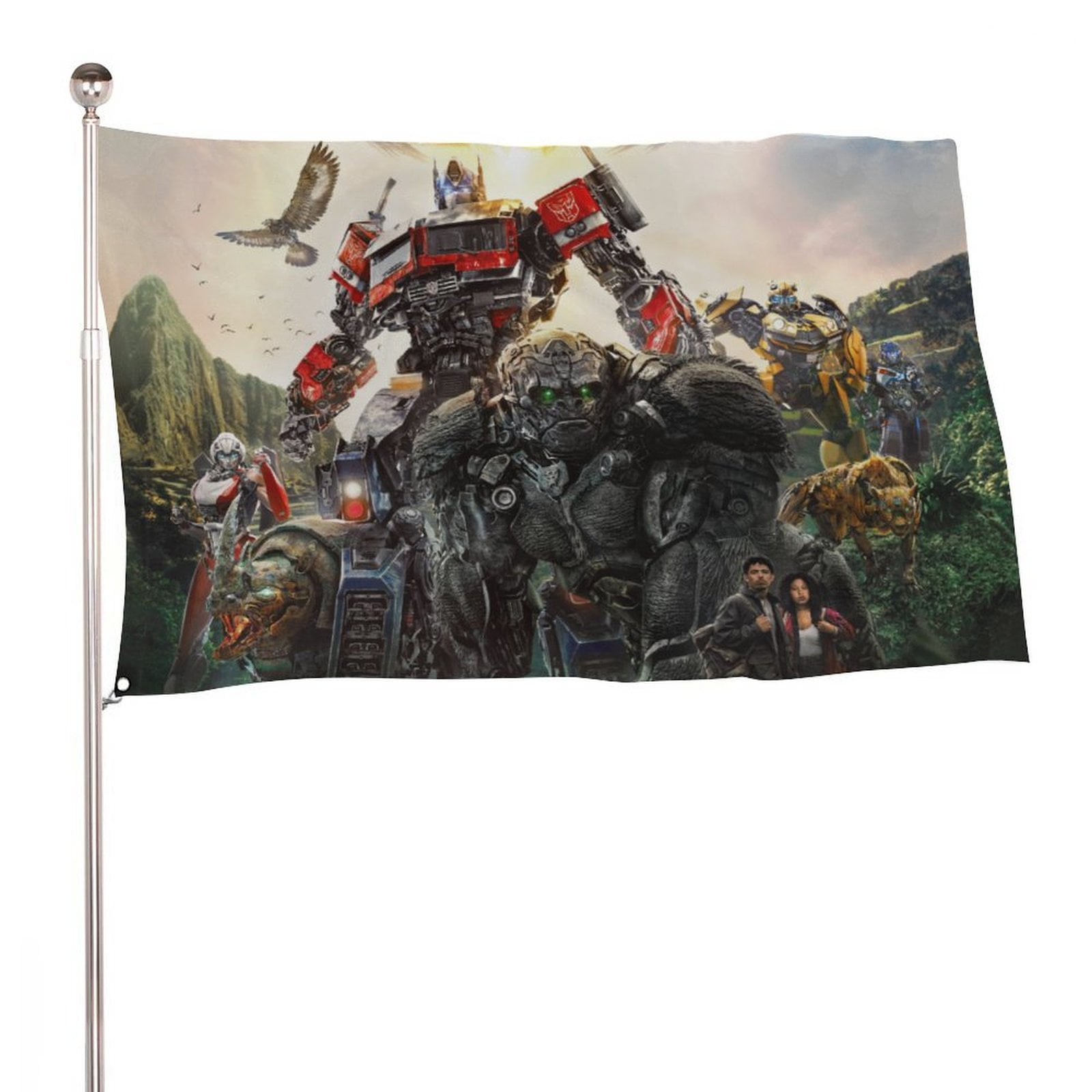 Transformers Garden Banner - House Outdoor Flag for Yard And Lawn ...