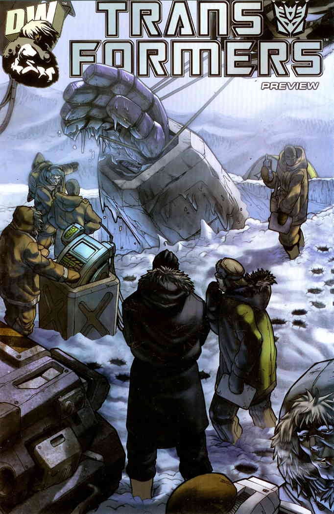 Transformers: Generation 1 Preview #1B VF ; Dreamwave Comic Book ...