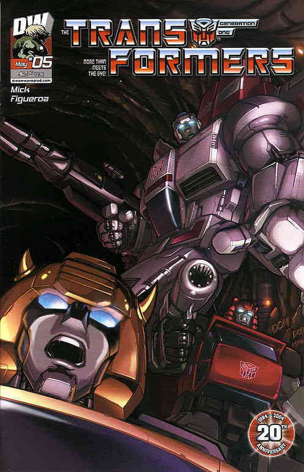 Transformers: Generation 1 (Vol. 3) #5 VF ; Dreamwave Comic Book ...