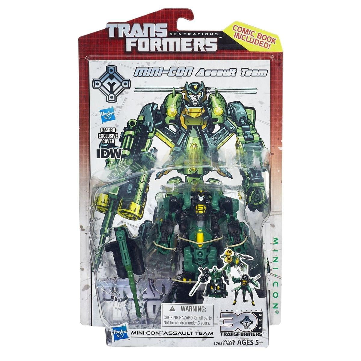 Transformers Generations 30th Anniversary Deluxe Class Mini-Con Assault ...