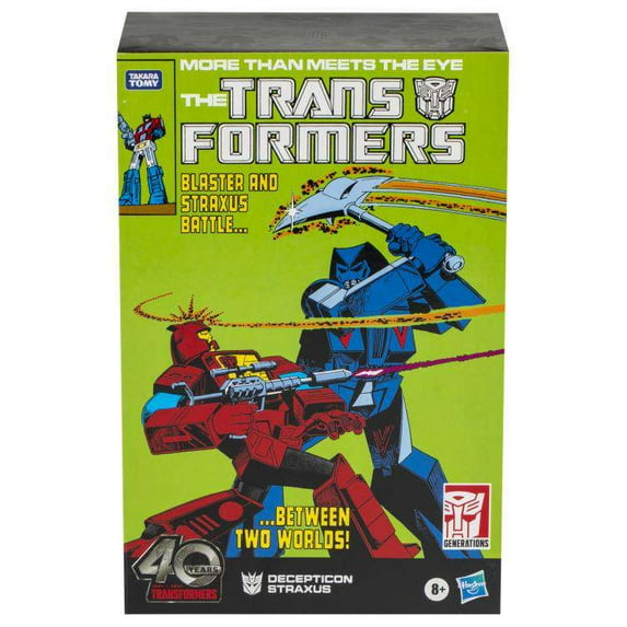 Transformers Generations Comic Edition Decepticon Straxus - Leader ...