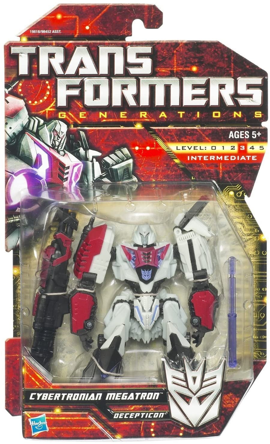 Transformers Generations Cybertronian Megatron Deluxe Class Action ...