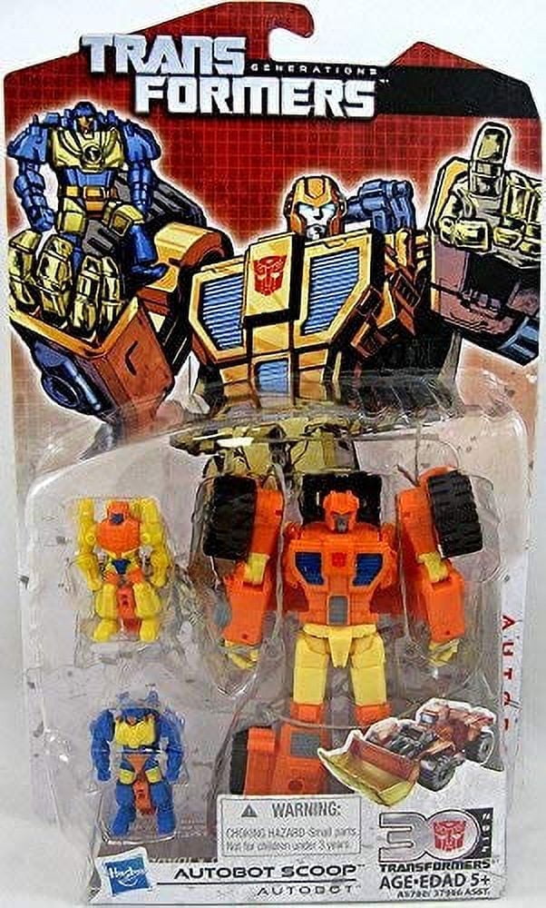 Transformers Generations Deluxe Class Autobot Scoop Collectible Figure ...